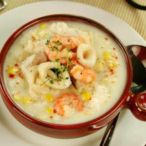 Slow Cooker Shrimp Chowder - Fluffy's Kitchen